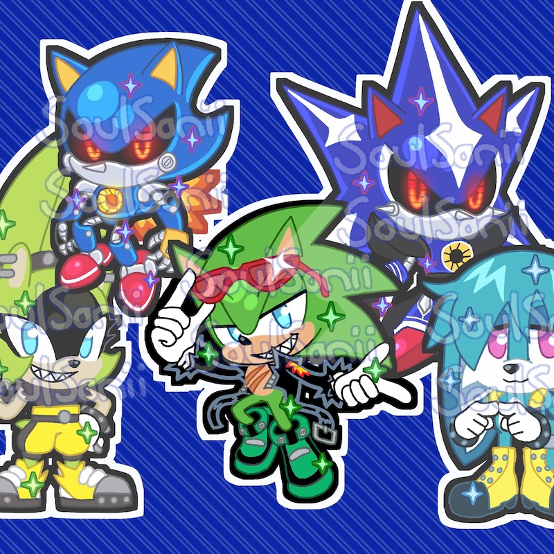 Neo Metal Sonic Plush - Etsy