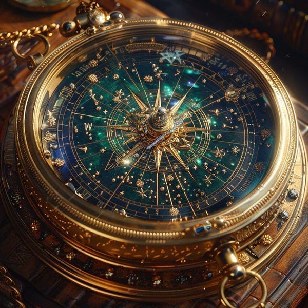 Steampunk Compass - Etsy