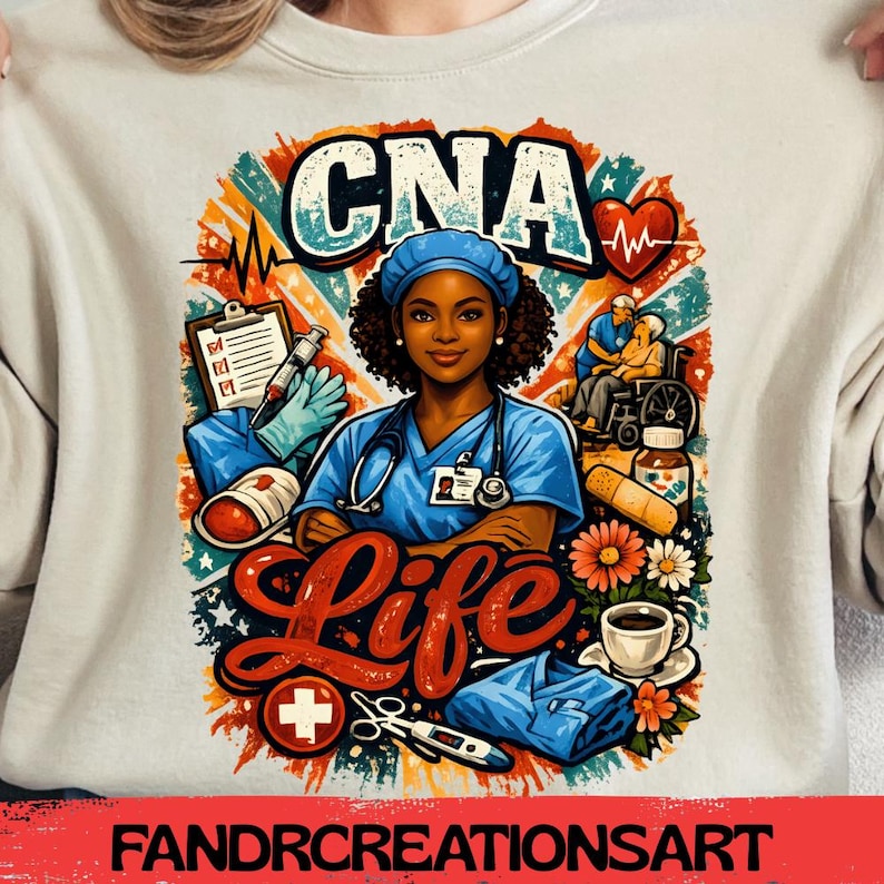 CNA Life PNG: Black Woman Certified Nursing Assistant Png Healthcare ...