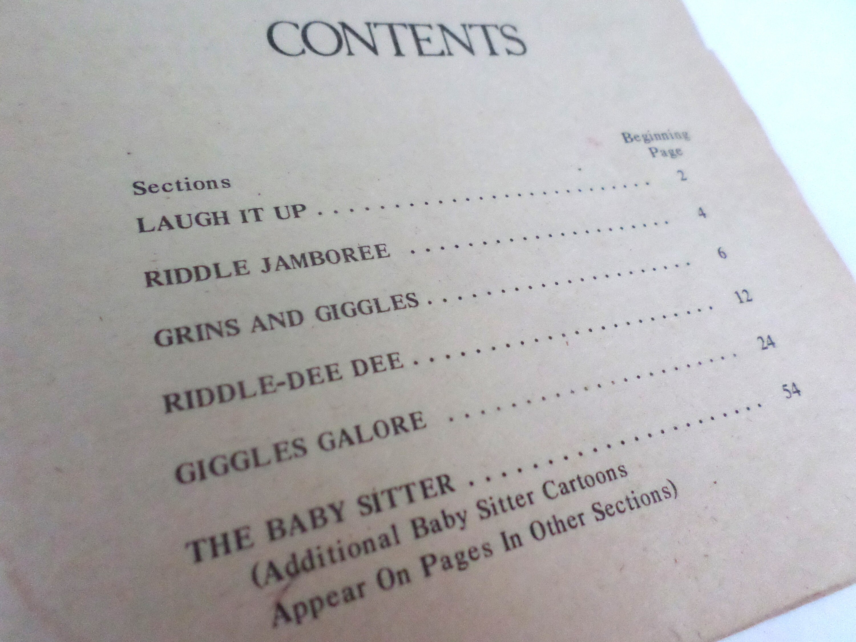 Humpty Dumpty's Riddles, Grins & Giggles Vintage Joke Booklet - Etsy