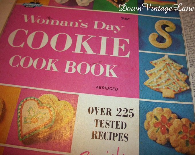 Vintage COOKIE Cookbook From Woman's Day Over 225 Recipes - Etsy
