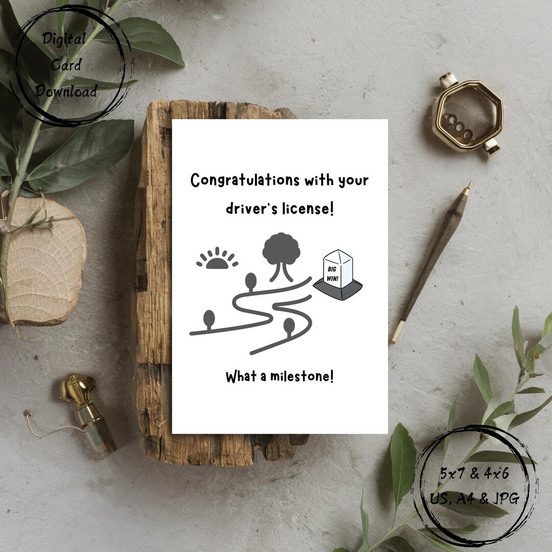 Congratulation Card - Funny Celebration Card - Digital Download ...