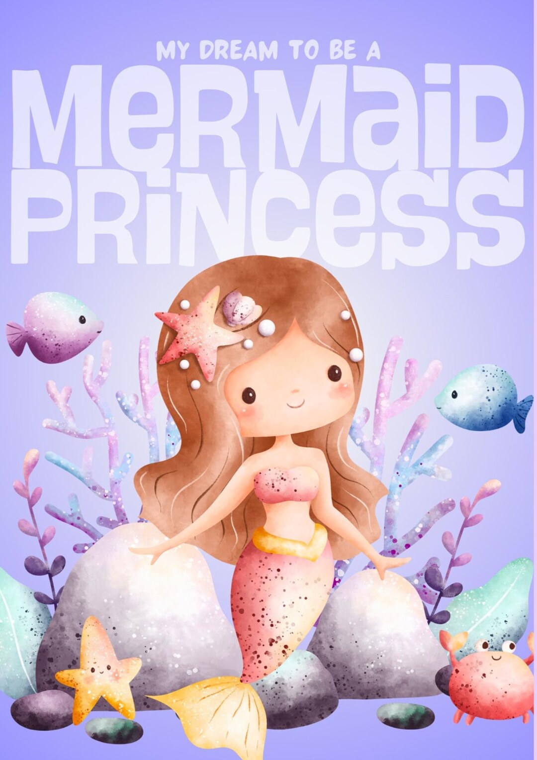 Magical Mermaids Coloring Book Mermaid Dreams: A Stunning Digital ...