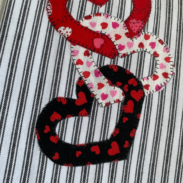 Applique Tea Towel - Etsy