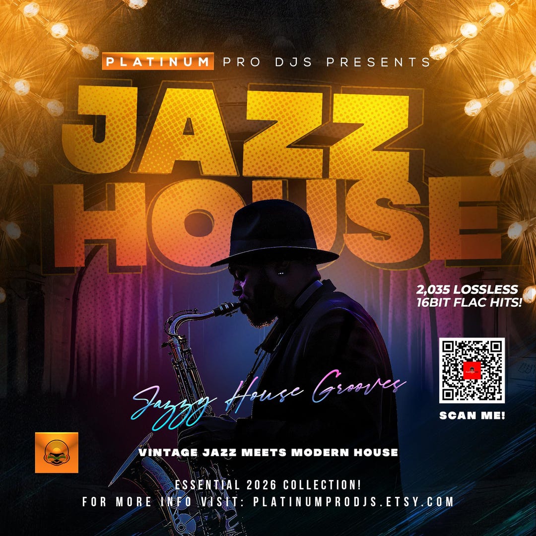 Funky Jazz House DJ Crate | 2035 Entry FLAC Lossless Database | Soulful ...