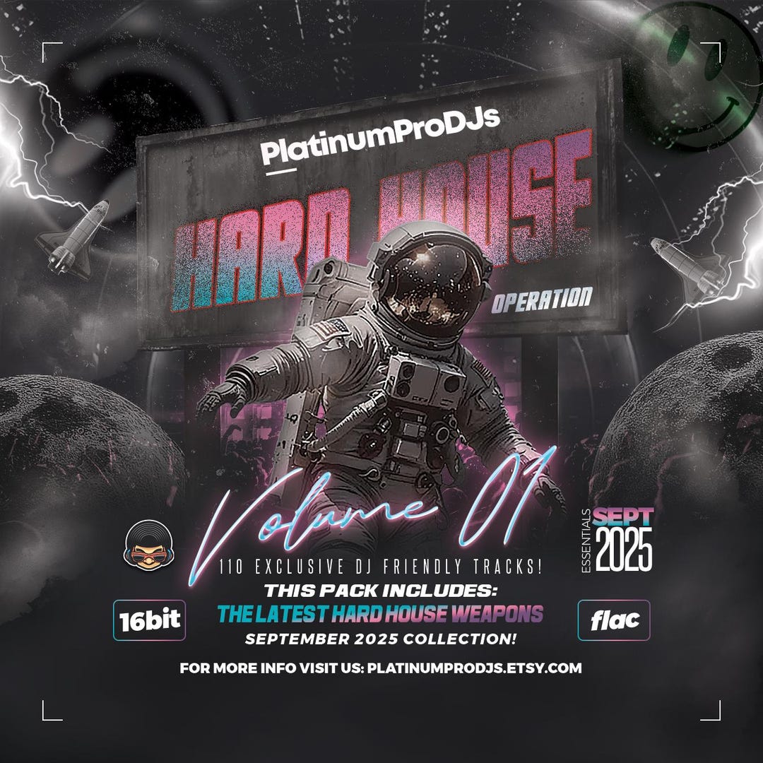 Hard House Music Pack Vol 01, 110 Tracks FLAC Lossless, UK Hard House ...