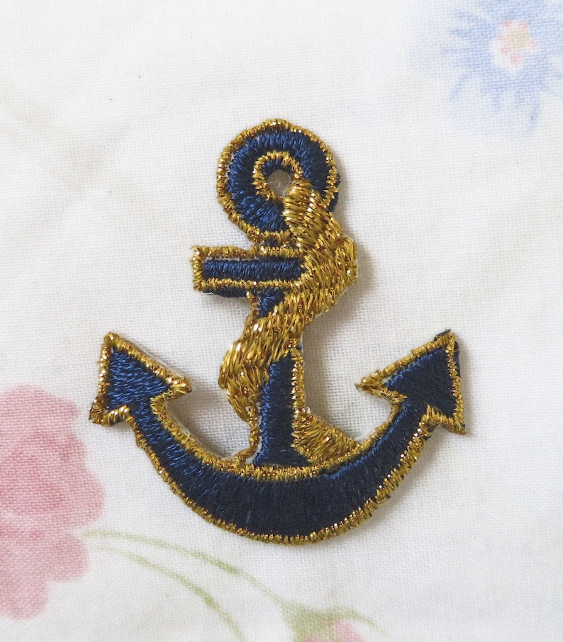 Nautical Applique - Embroidered Patch - Etsy