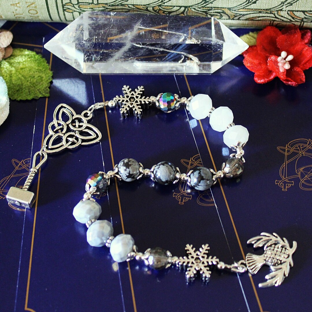 Witches Ladder Cailleach Pagan Prayer Beads 3 X 3 Meditation Tools ...