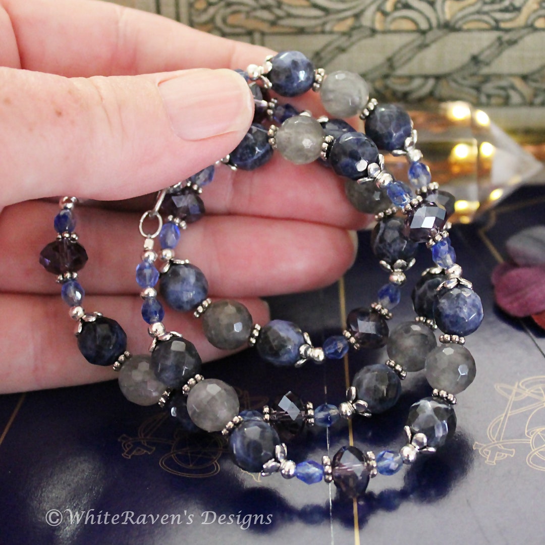 RAN Necklace Norse Goddess Wearable Witches Ladder Pagan Prayer Beads ...