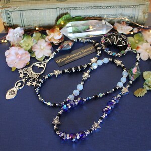 NYX Goddess Spell Beads Deluxe Meditation Tools. Wicca Pagan Prayer ...