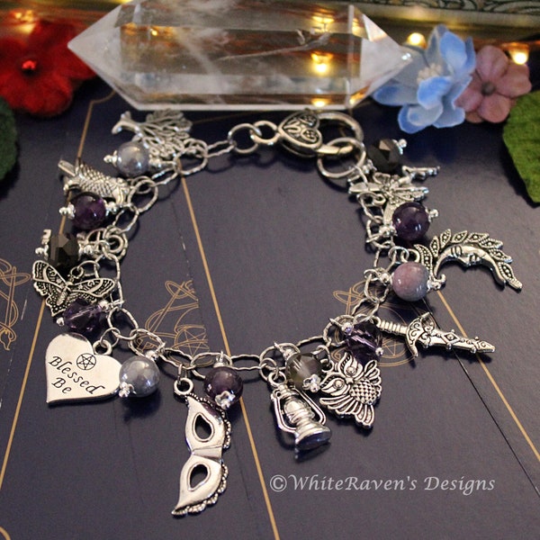 Witch Charm Bracelet - Etsy
