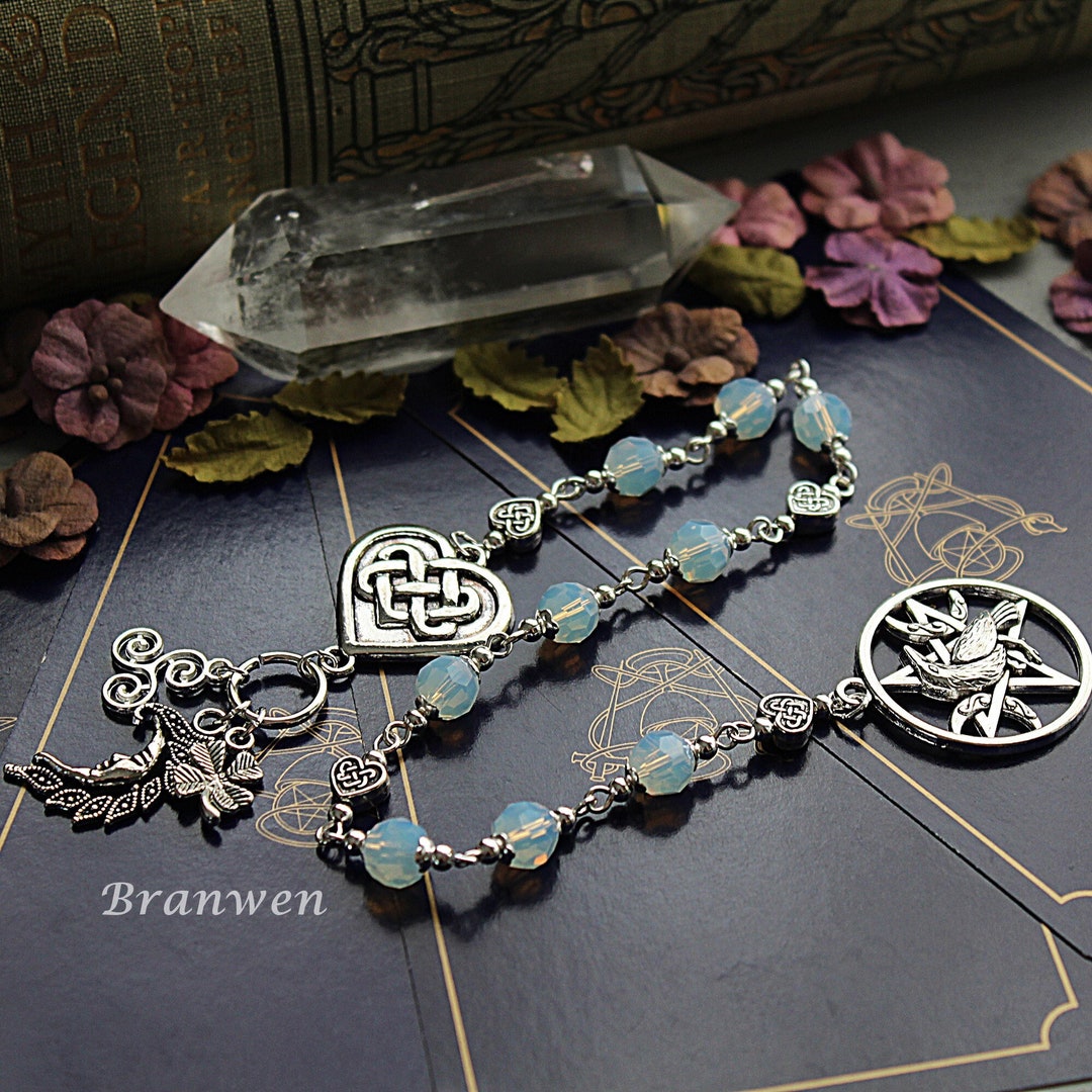 Witches Ladder Branwen Devotional Prayer Beads Meditation Tools. Wiccan ...
