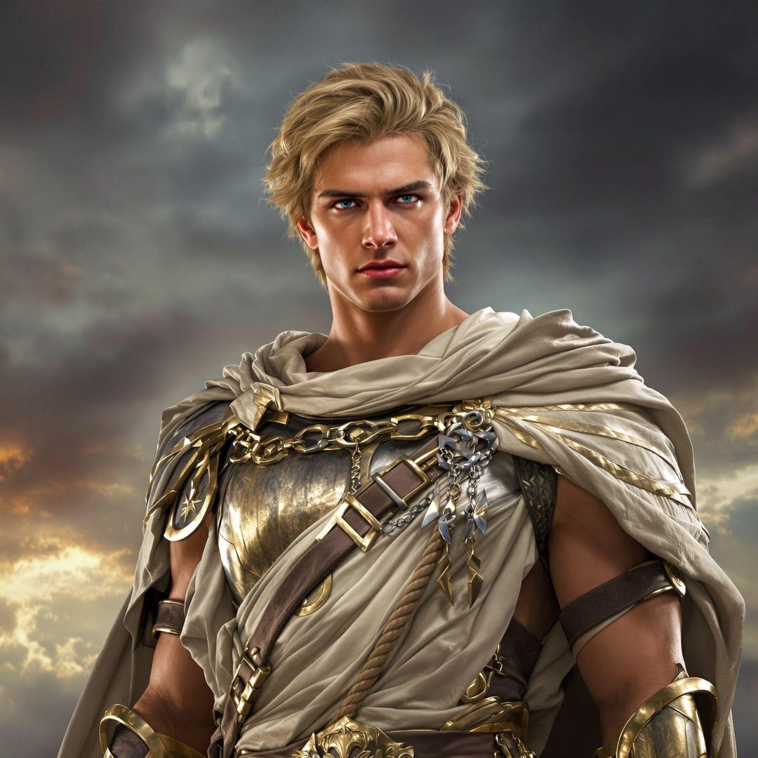 The Golden Champion: A Heroic Tale of Strength and Honor - Etsy
