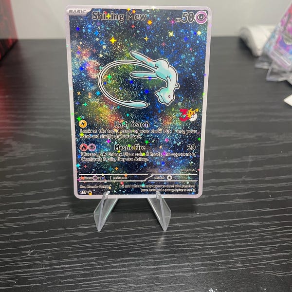 Bubble Mew Custom Card - Etsy