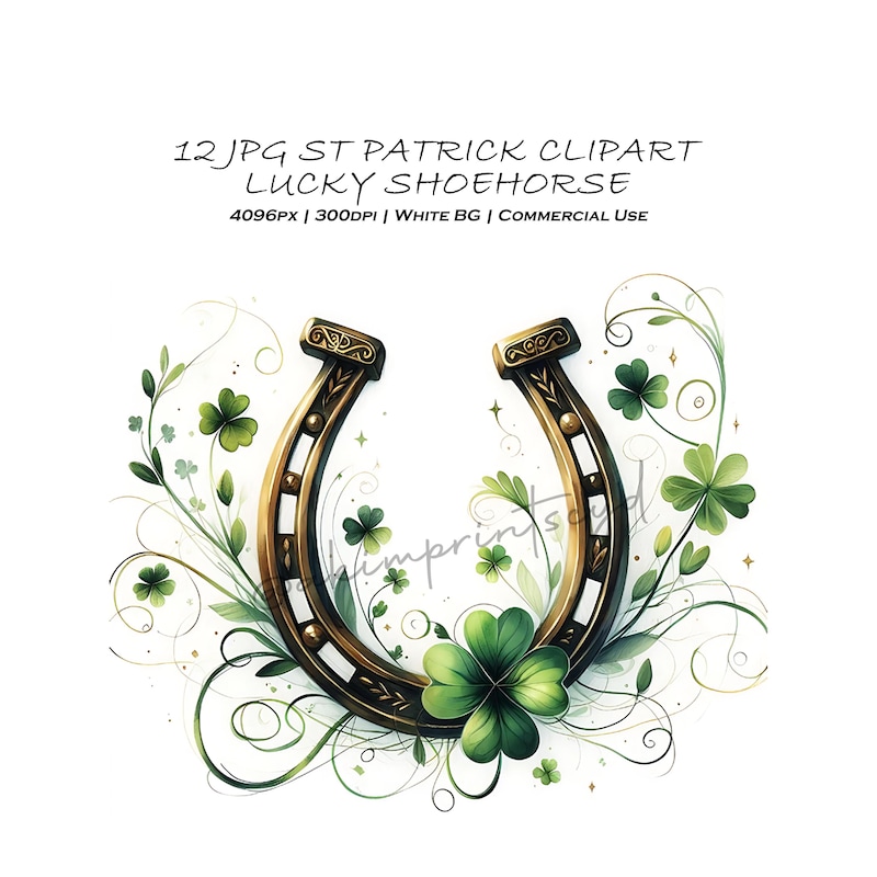 St Patricks Day Horseshoe - Etsy