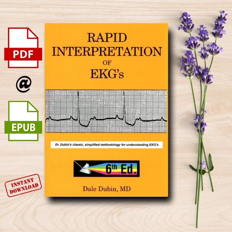 Rapid Interpretation of Ekg's 6th Edition - Etsy