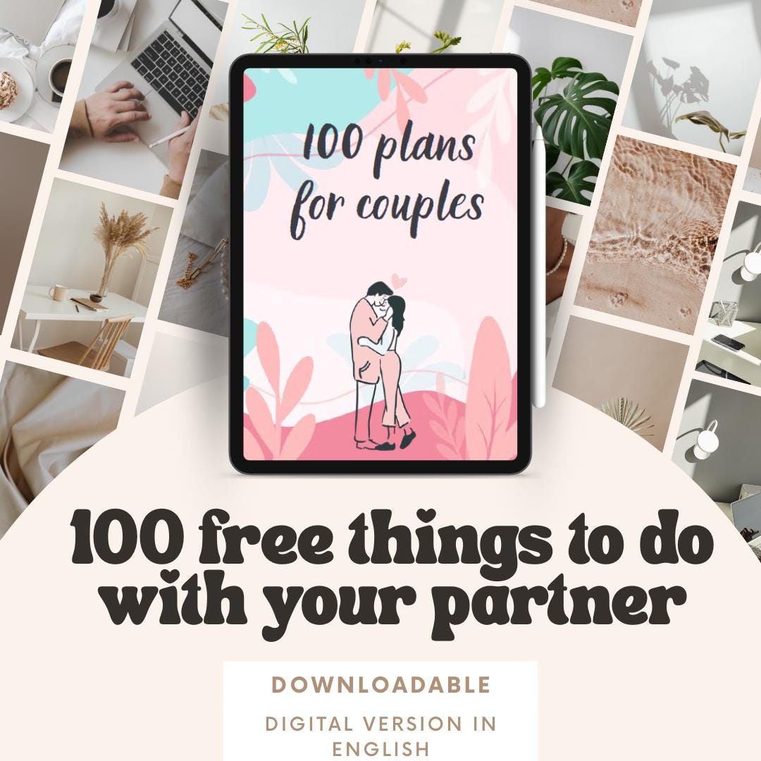 Couples Date Book. 100 Romantic, Fun and Free Date Ideas for Quality ...