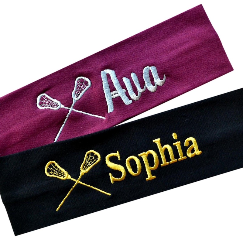 Lacrosse Girls Headband - Etsy