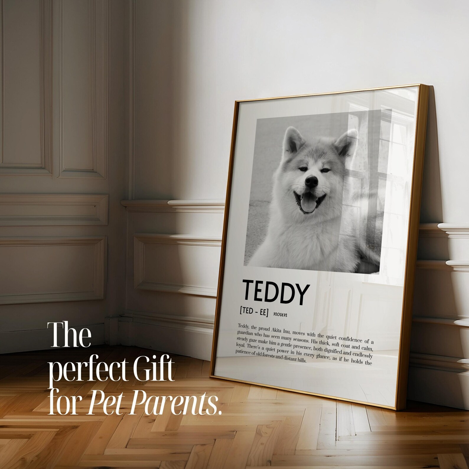 Custom Pet Definition Poster Personalized Pet Photo Print Custom Pet ...