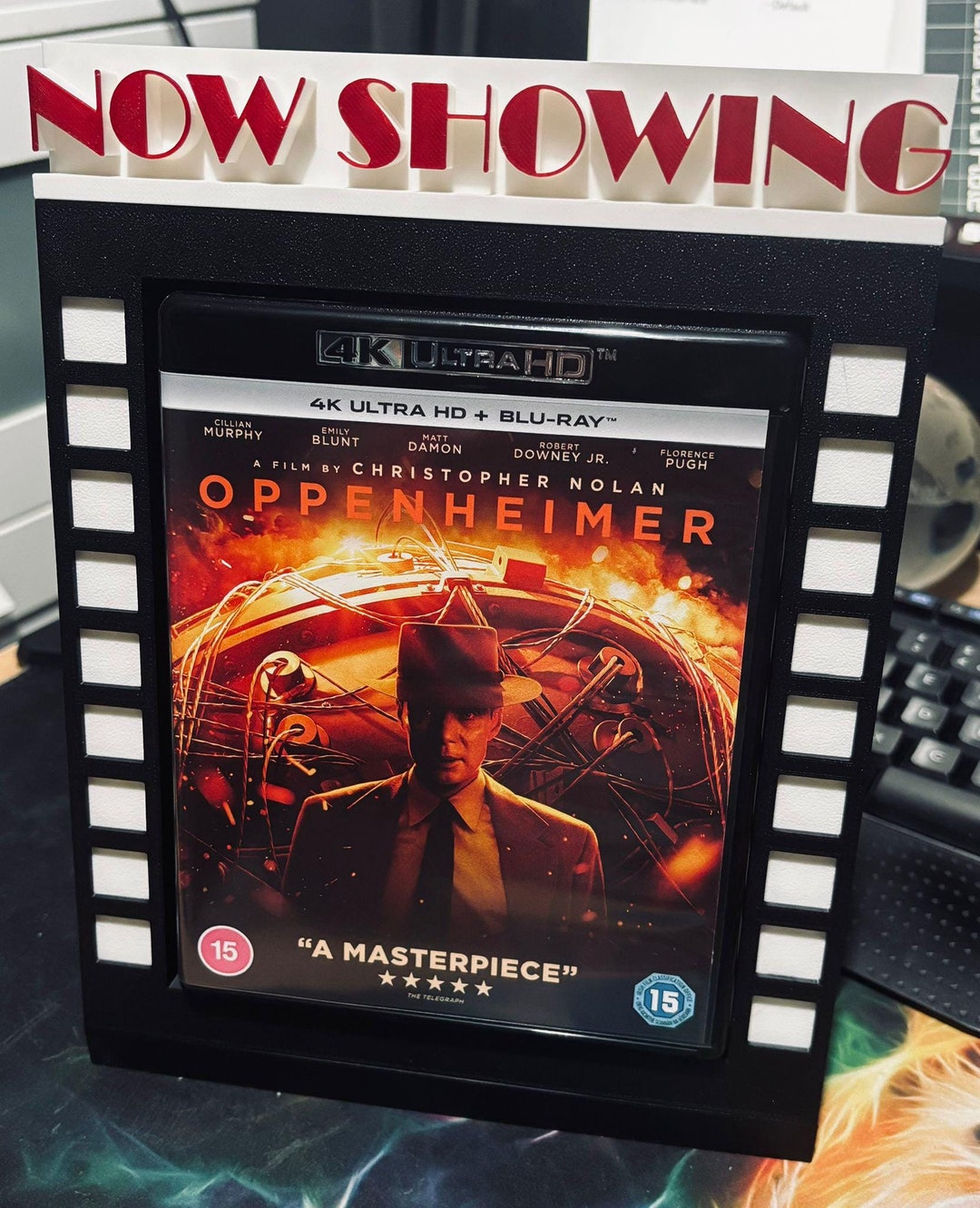 Bluray, Blu-ray, 4K UHD Case Stand "now Showing" 3D Print - Etsy
