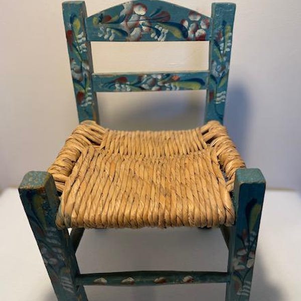 Mexico Painted Chair - Etsy