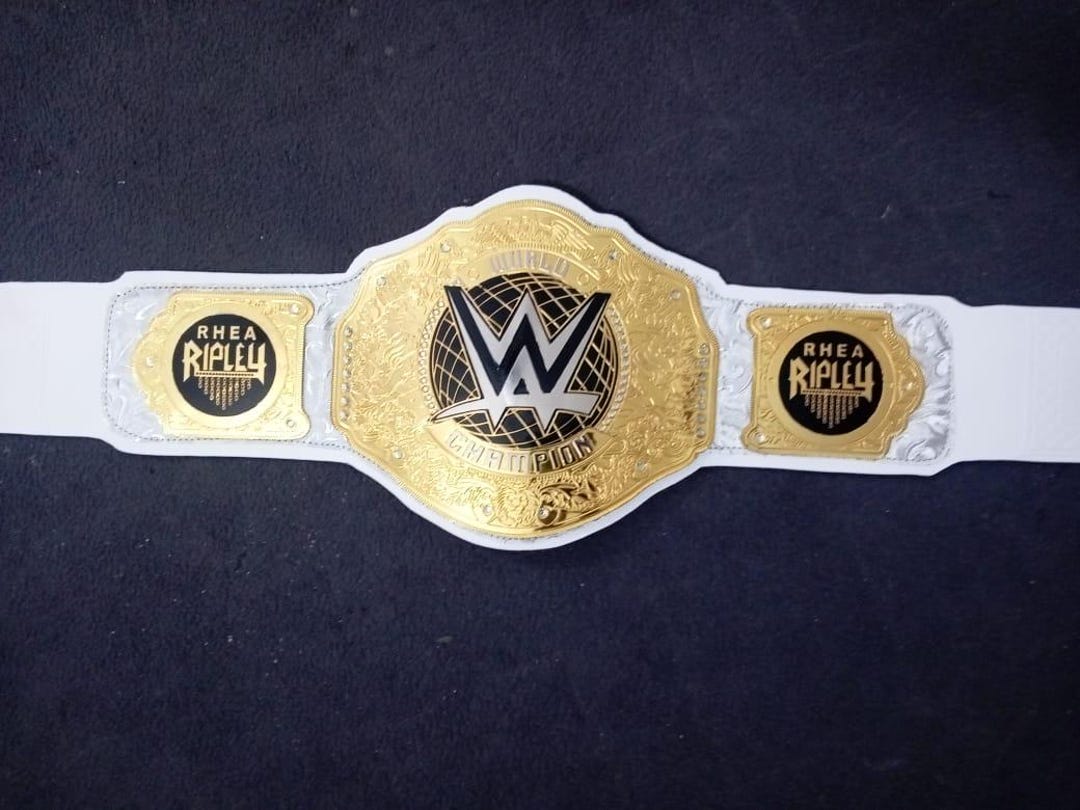 Custom WWE Rhea Ripley Championship Belt | Replica World Champion ...