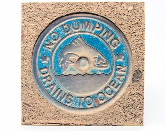 No dumping sign | Etsy