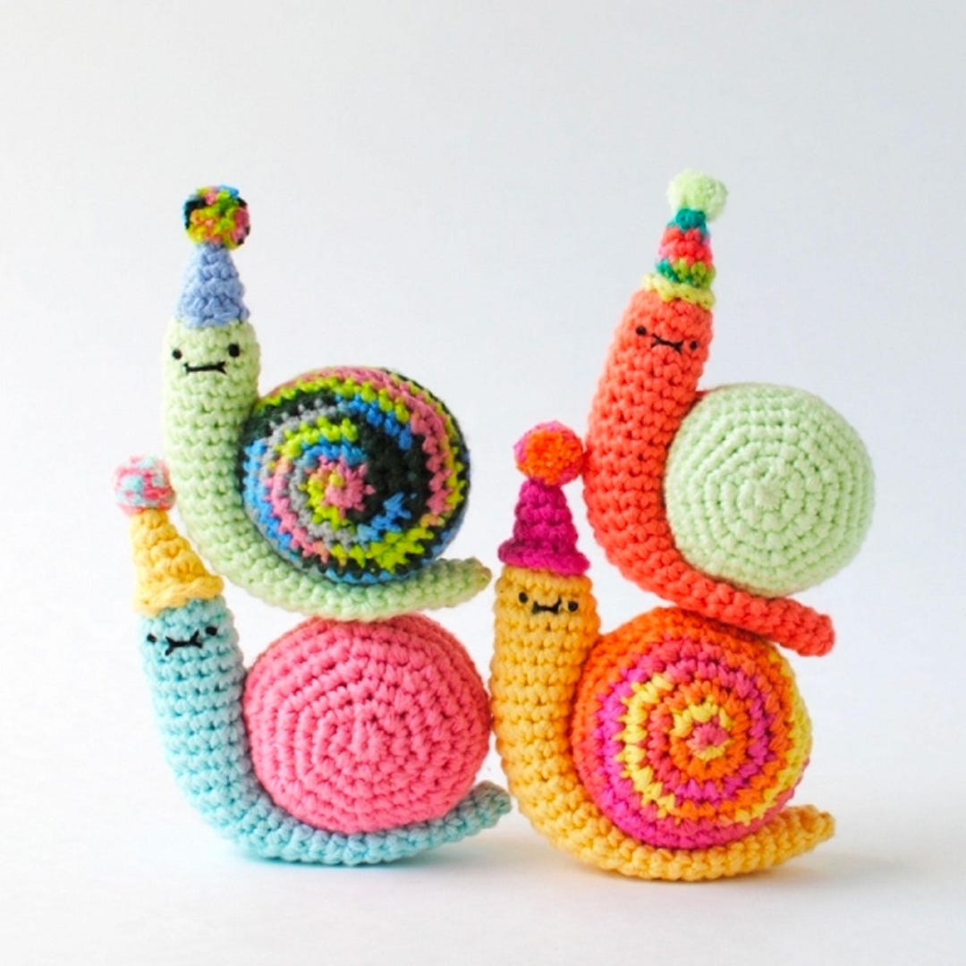 THE SNAIL Crochet Pattern - Etsy