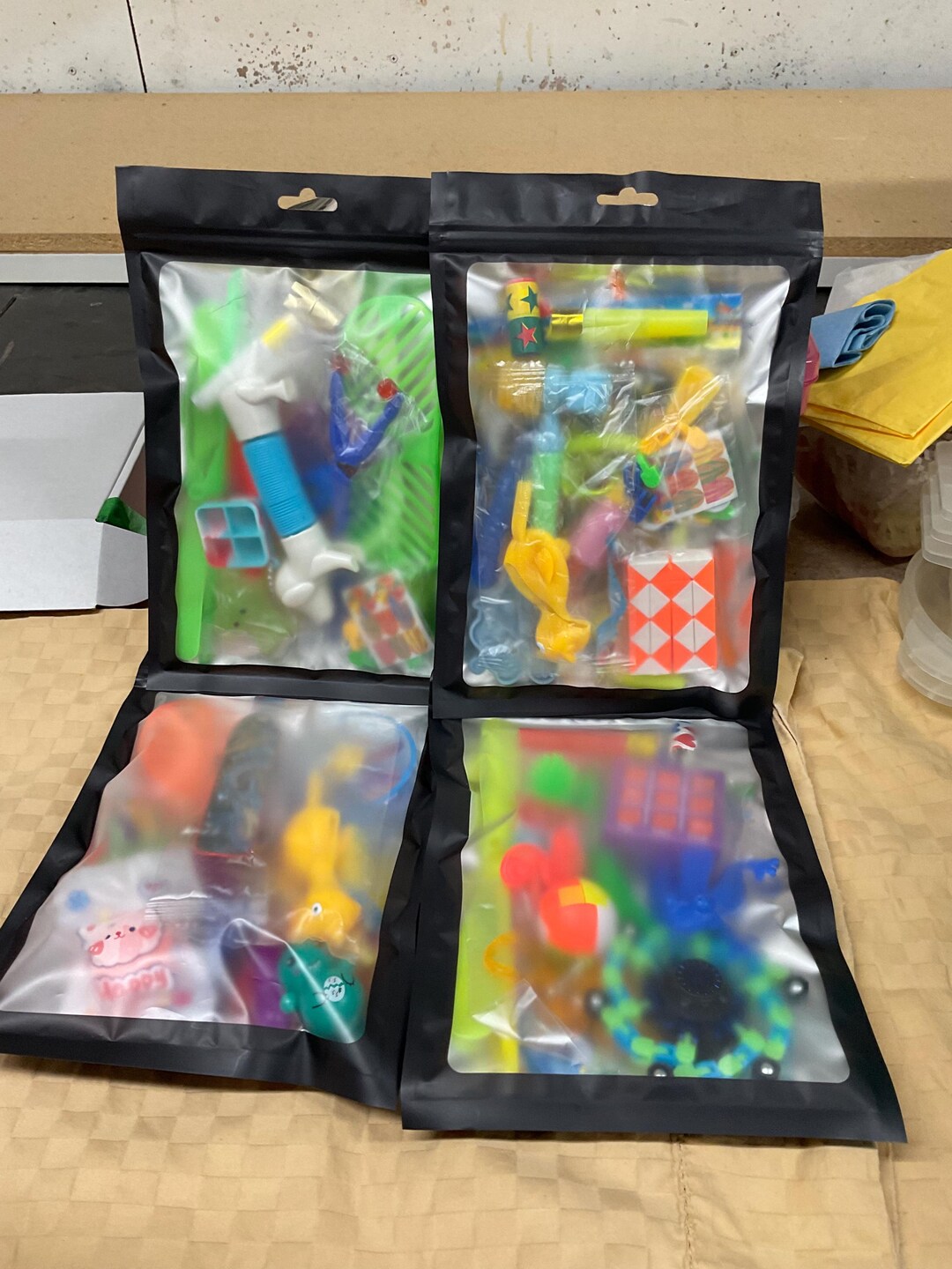 Mystery Grab Bag of 1O+ Fidget Toys – Stress Relief, Sensory Play, and ...