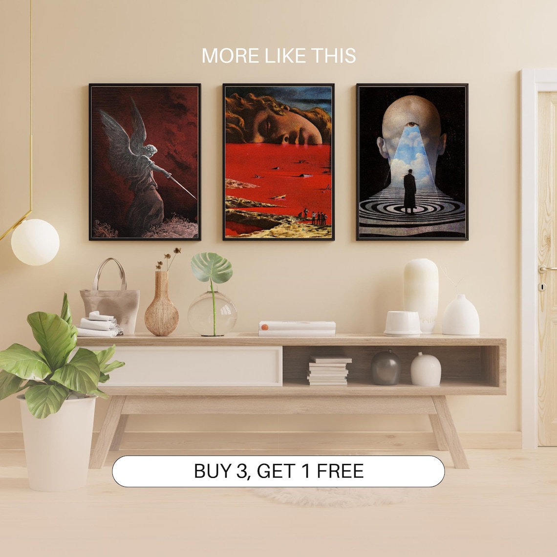 The General Zapped an Angel Poster, Karel Thole Wall Art, Vintage Sci ...