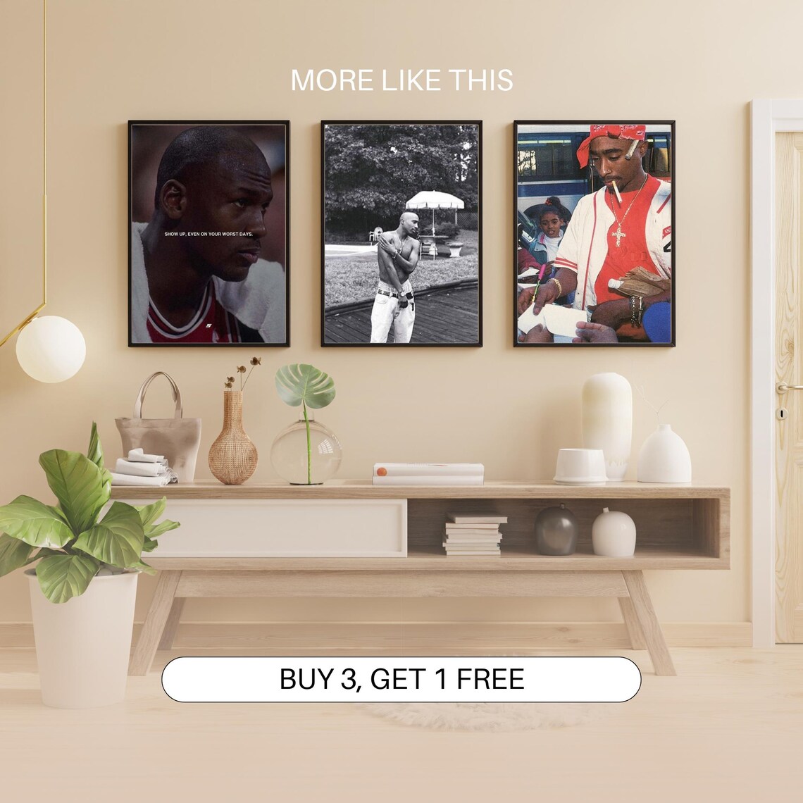 2pac Vintage Poster, Tupac Shakur 90s Hip Hop Wall Art, Rap Legend ...