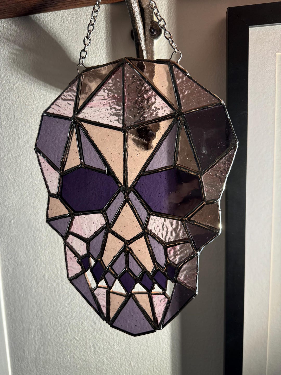 Stained Glass Skull - Etsy