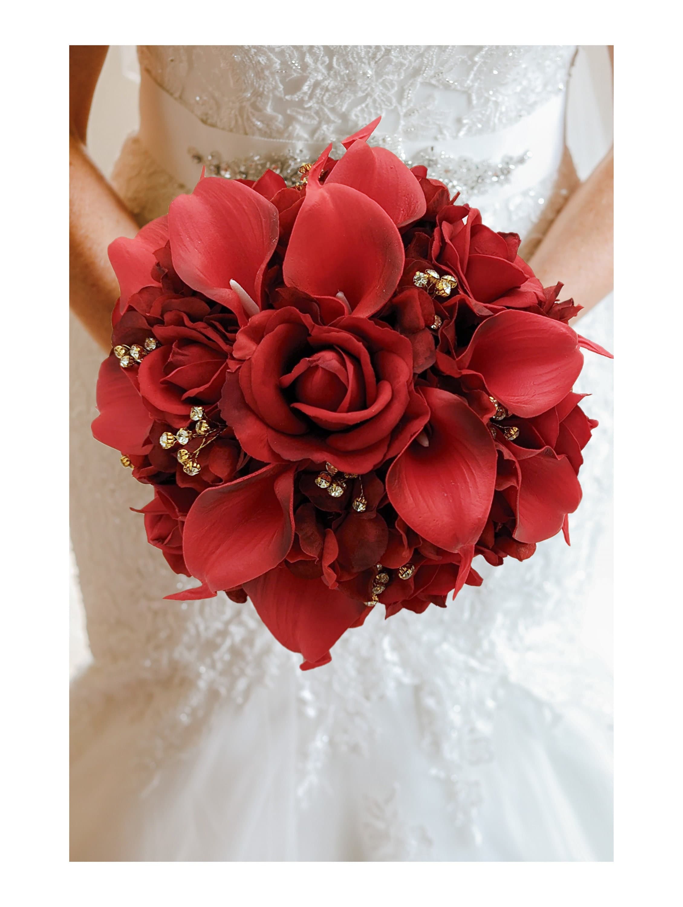 Red Roses Bouquet For Prom