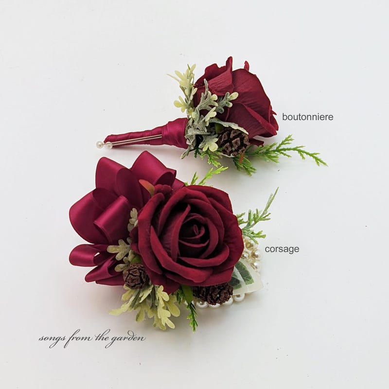 Winter Corsage - Etsy