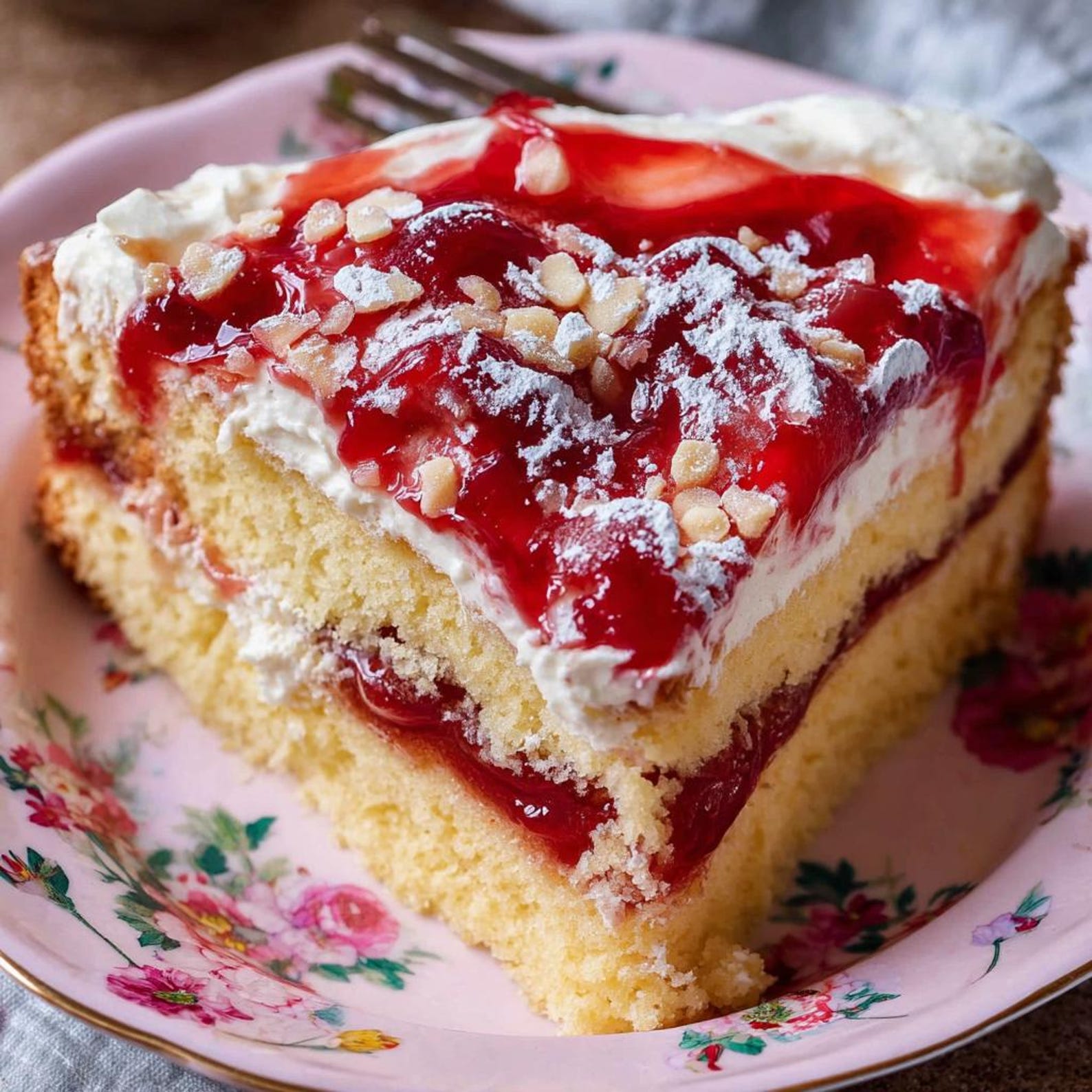 Heaven on Earth Cake Recipe: No-bake Trifle Dessert (downloadable PDF ...