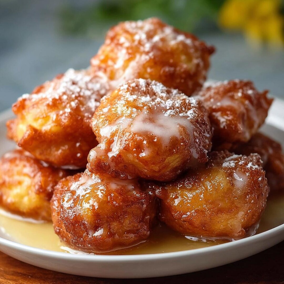 Apple Fritter Bites Recipe: Spiced Mini Donuts (downloadable PDF) - Etsy