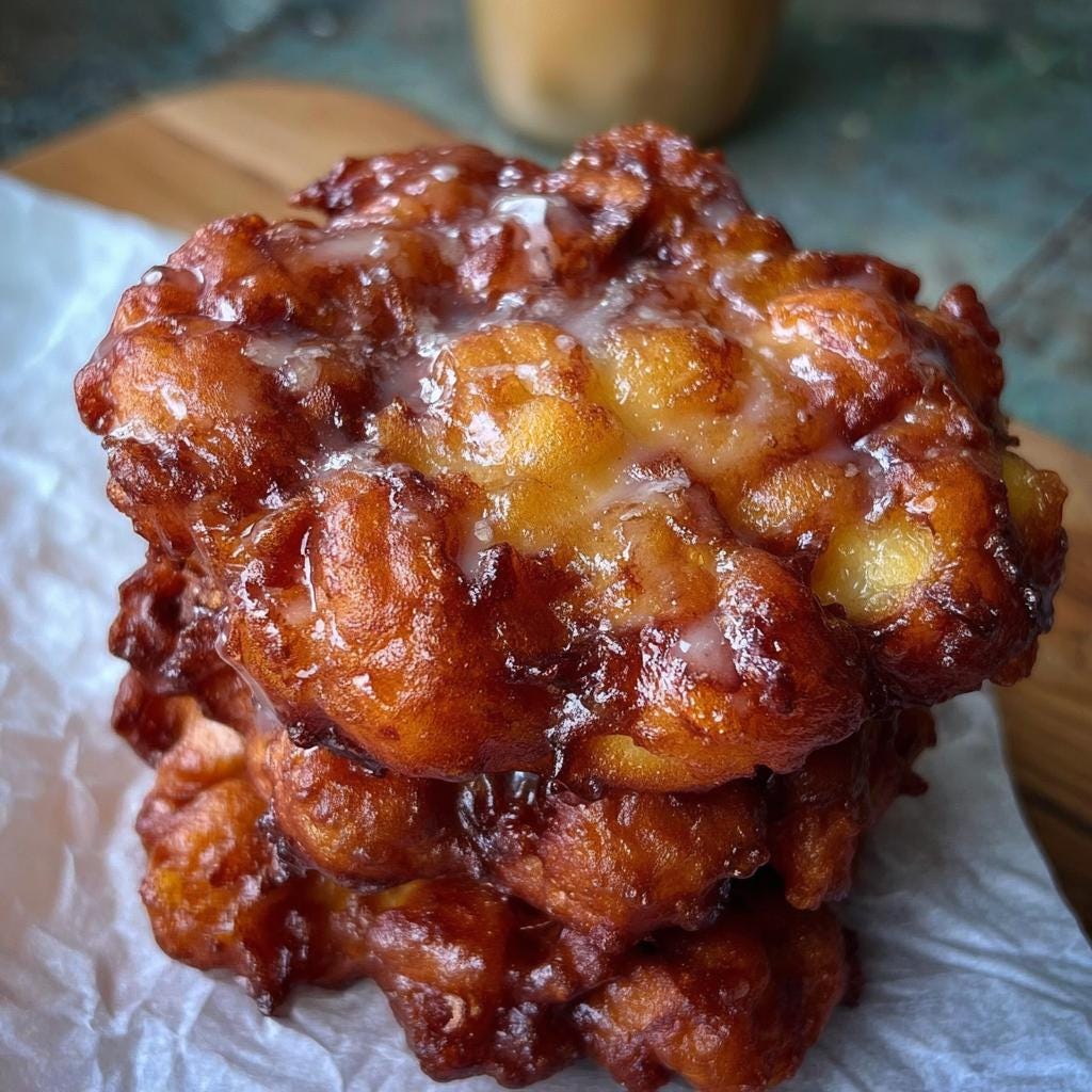 Big Apple Fritters Recipe: Downloadable Jumbo Pastry - Etsy