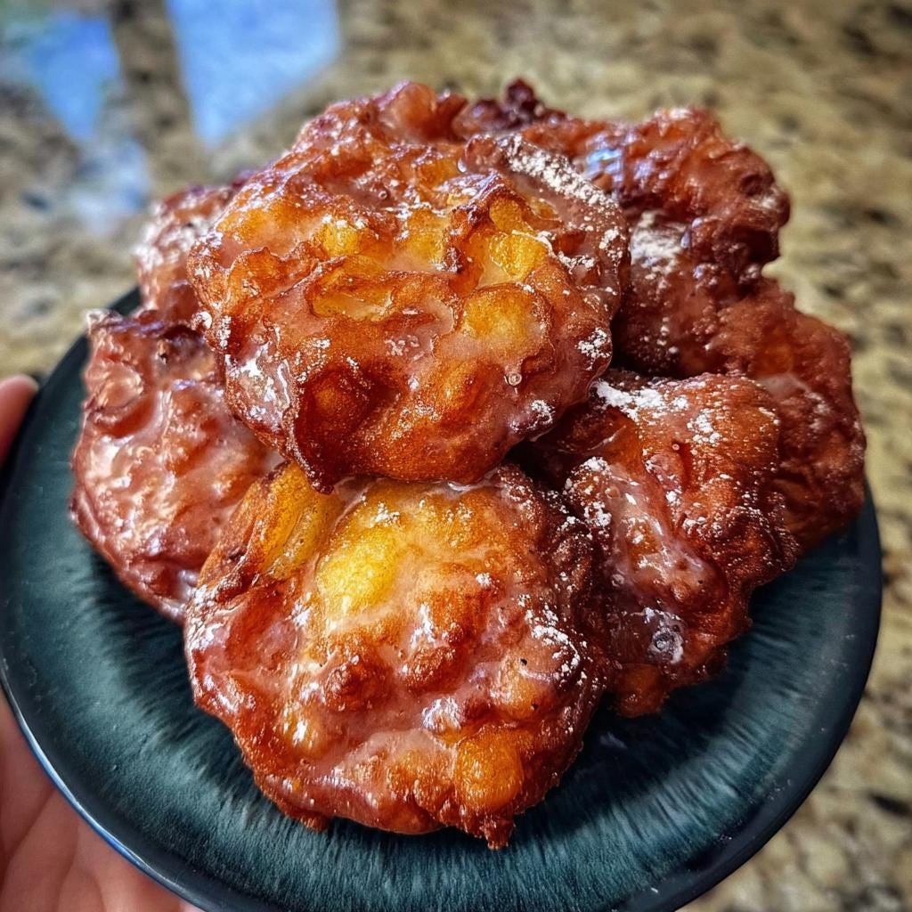 Big Apple Fritters Recipe: Downloadable Jumbo Pastry - Etsy