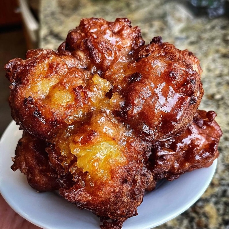Big Apple Fritters Recipe: Downloadable Jumbo Pastry - Etsy