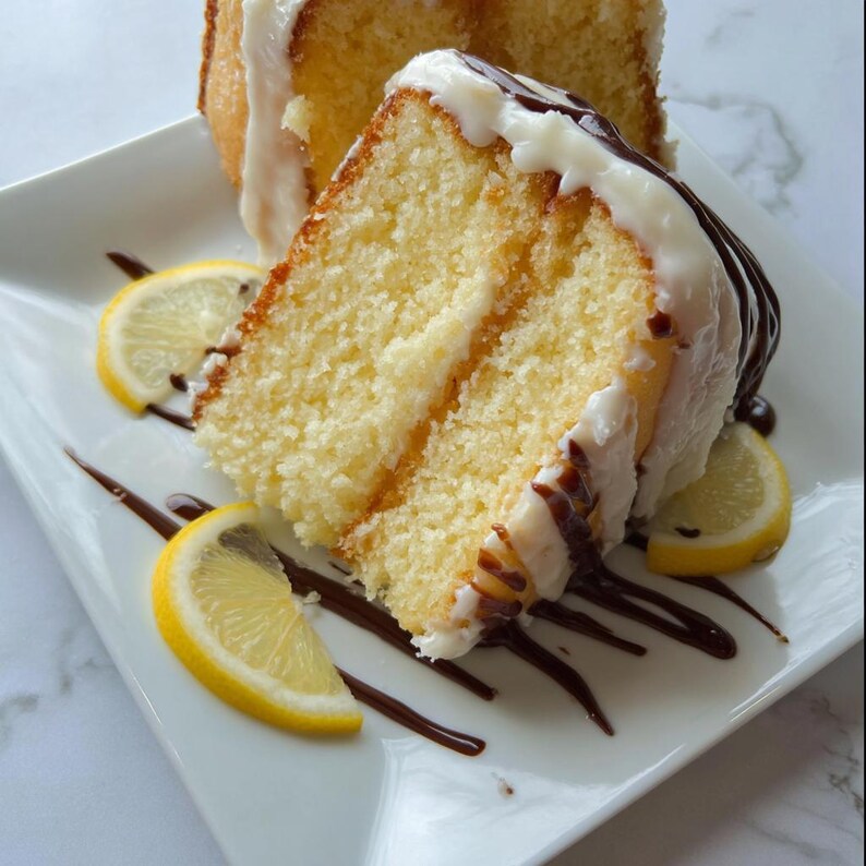 Italian Lemon Pound Cake Recipe: Zesty Citrus Dessert (downloadable PDF ...