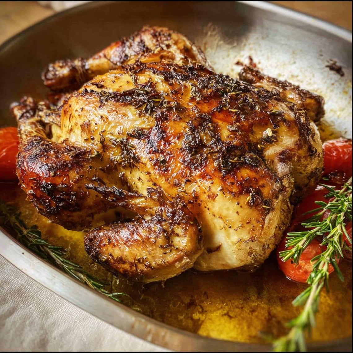 Juicy Roasted Chicken Recipe: Homemade Comfort Food (digital Download ...