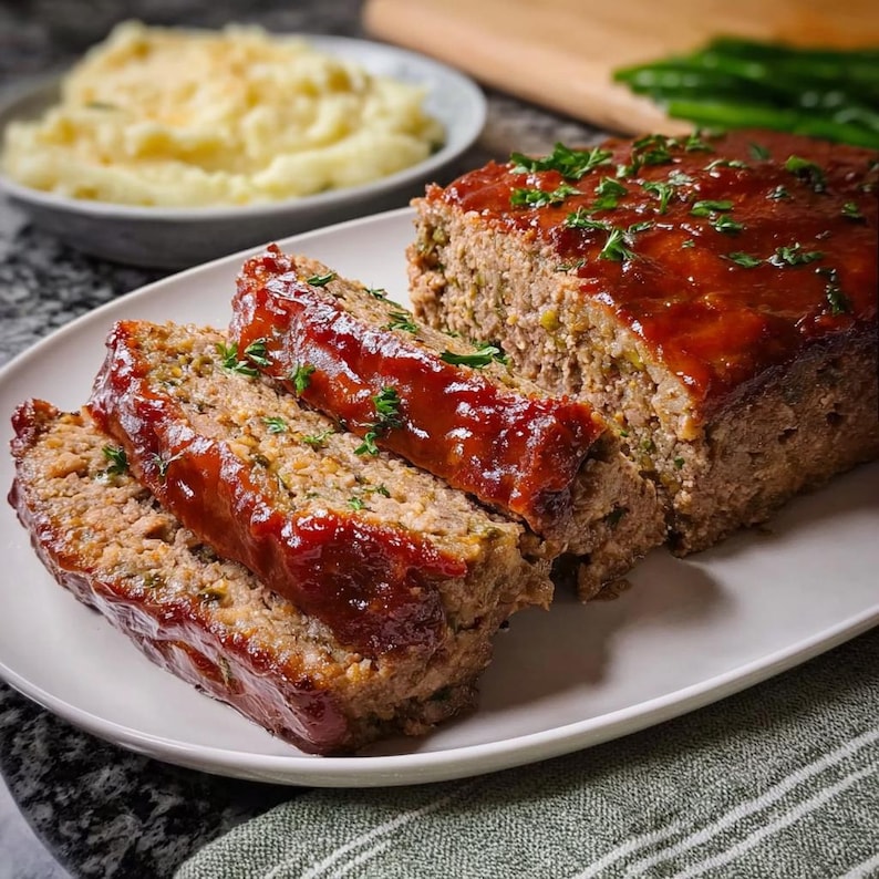 Easy Meatloaf Recipe: Homemade Comfort Food (digital Download Printable ...
