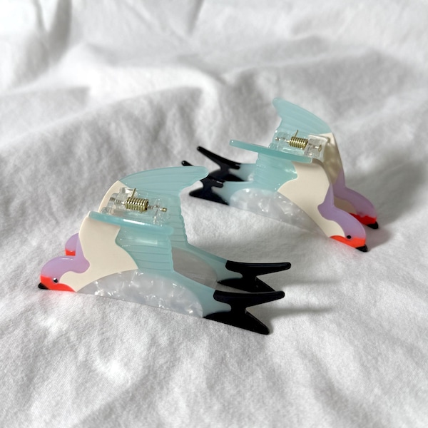 Bird Hair Clip - Etsy