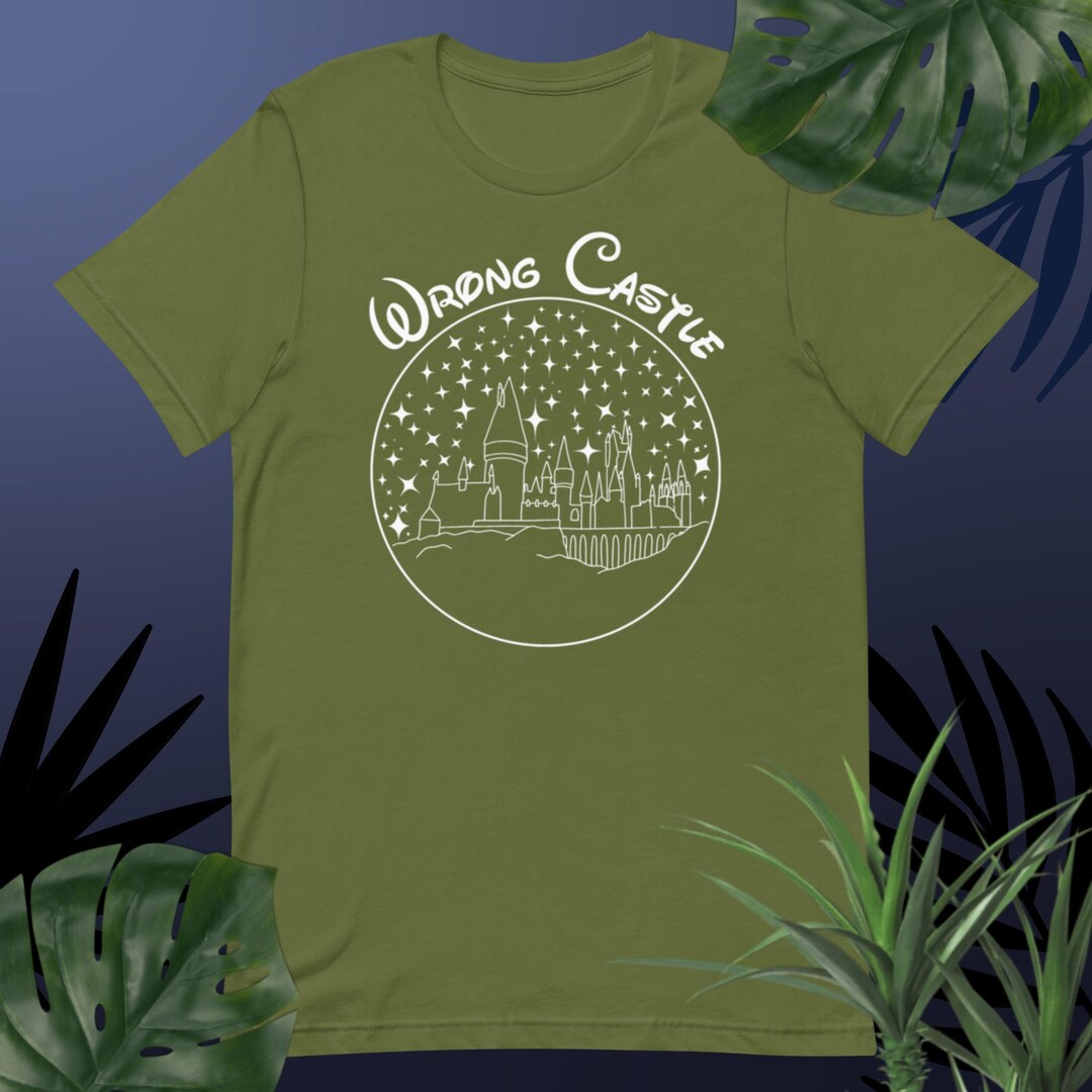 Wrong Castle Wrong Park Universal Disney - Etsy