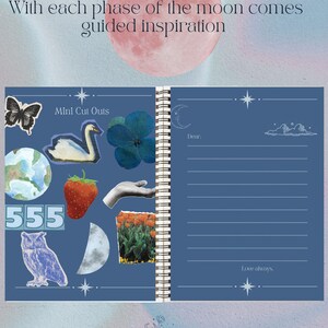 Moon Cycle Intention Planner-8 Phase Lunar Journal for Ritual ...