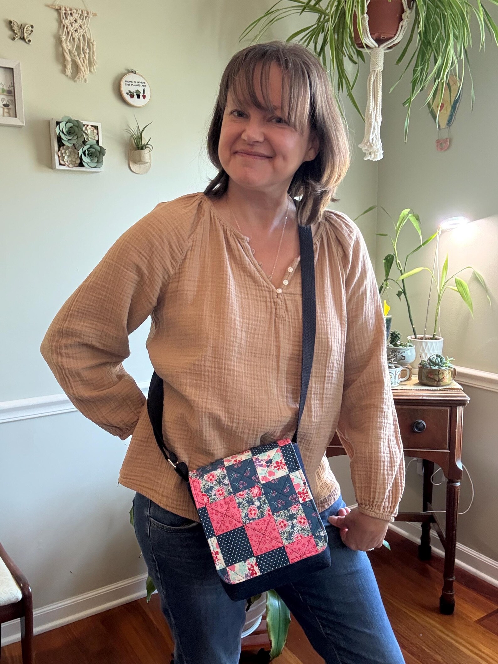 Small Messenger Bag – Adjustable Crossbody or Shoulder Purse With ...