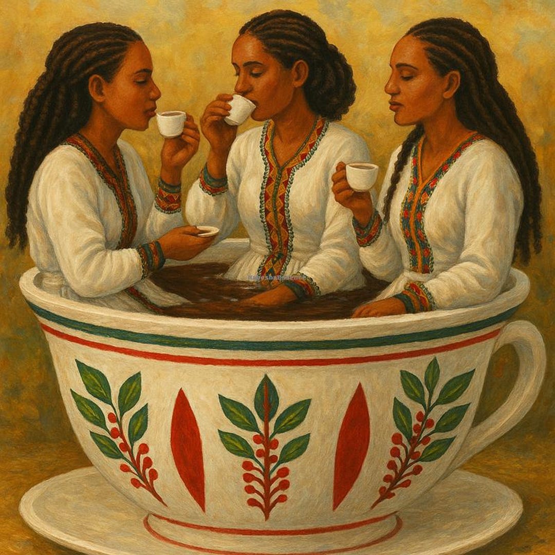Traditional Eritrean Coffee Women Art Print – Digital Download ...