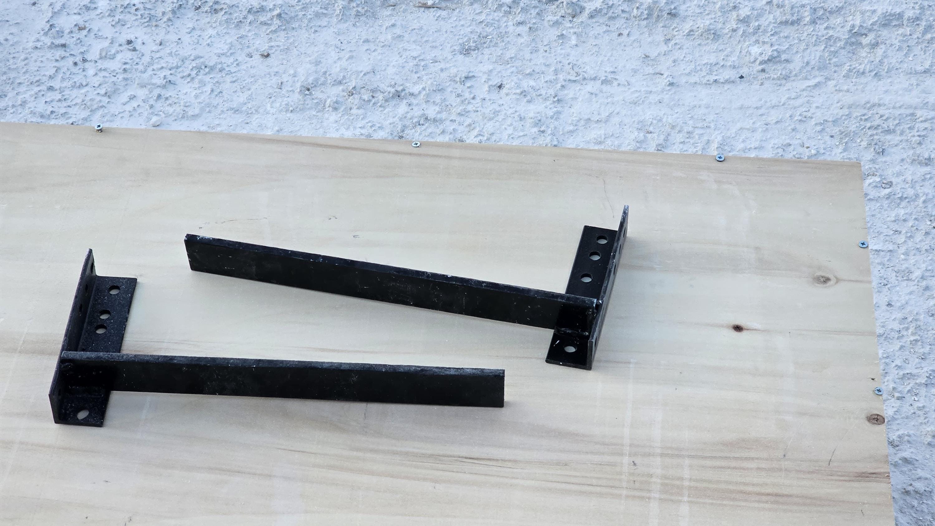Steel Brackets for Marble Sinks: Floating Vanity Support - Etsy