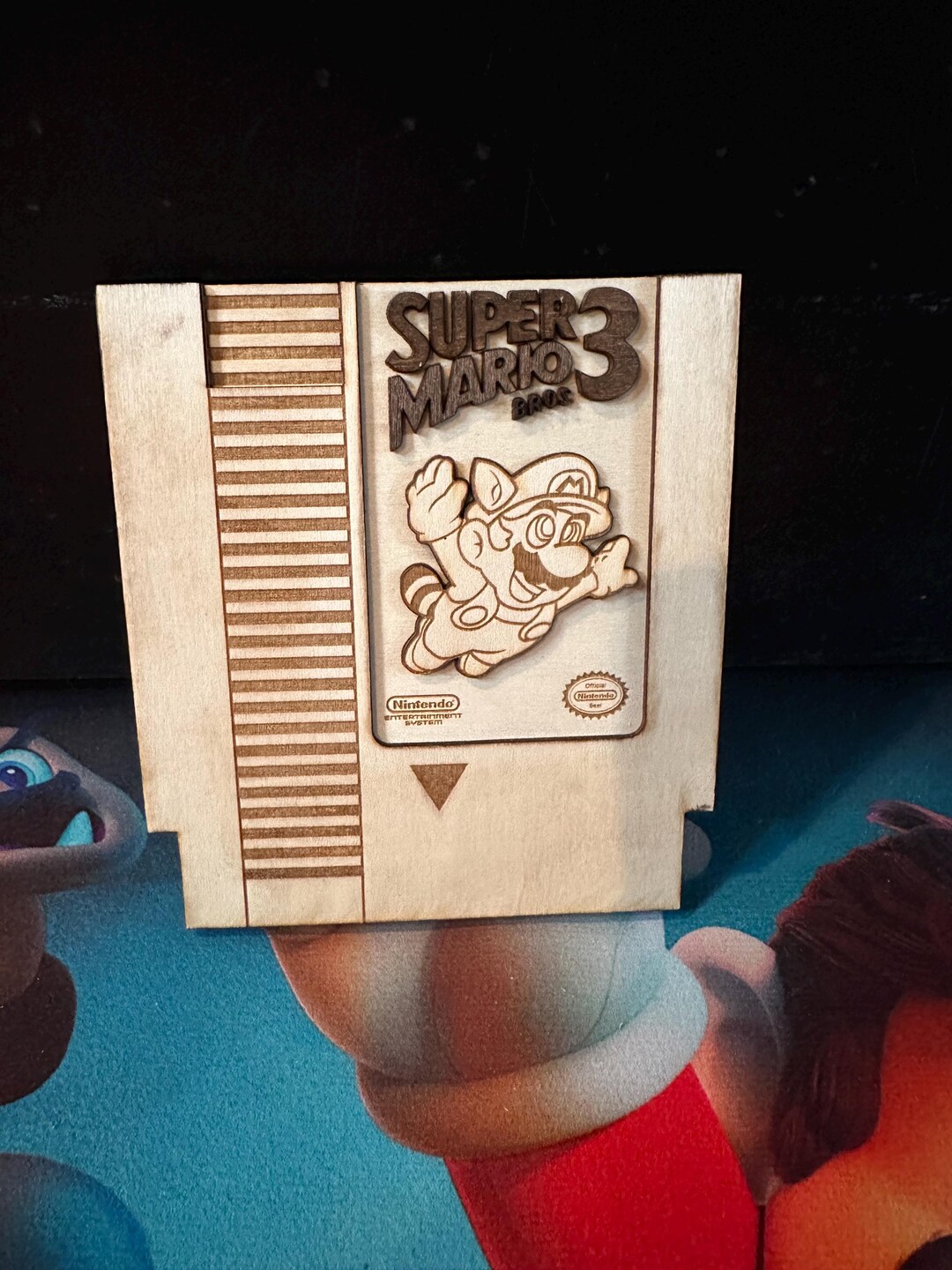 Super Mario Bros. 3 Laser Engraved Cartridge - Etsy