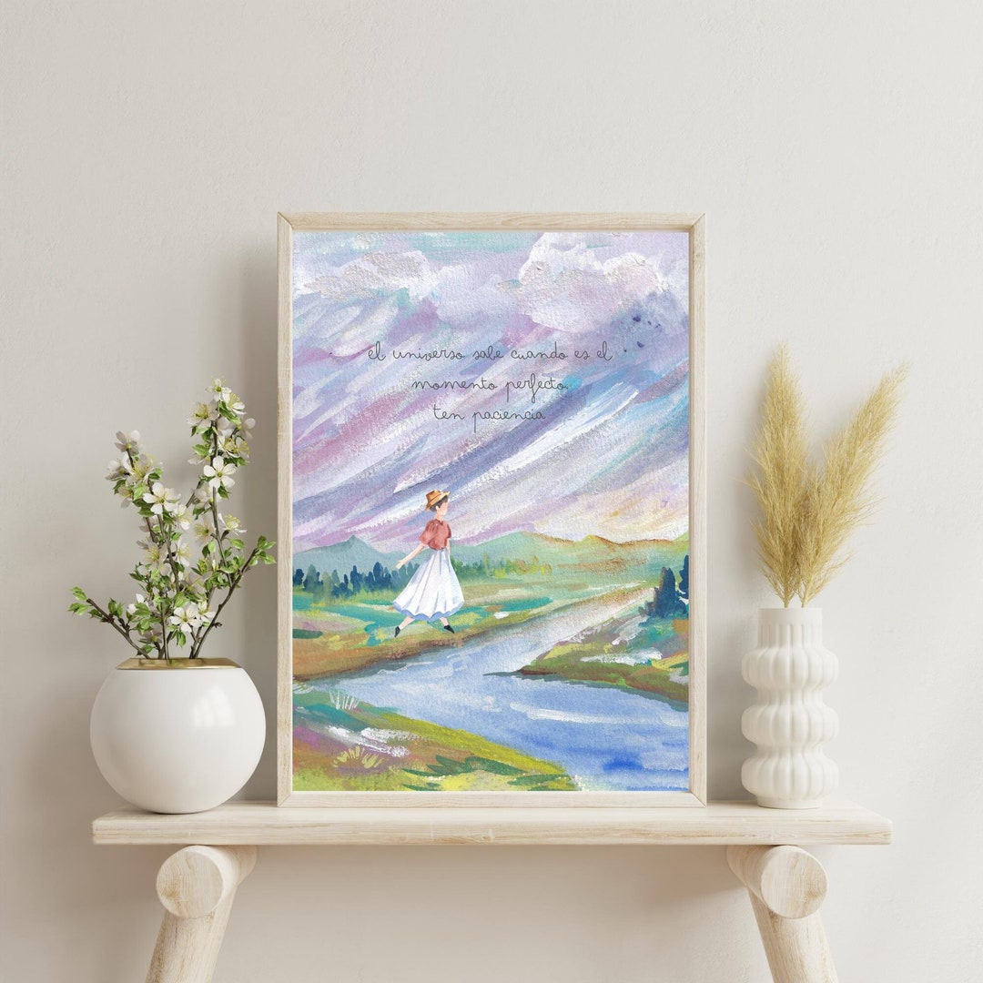 Poster – Motivational Art With a Reflective Message – Positive Phrase ...